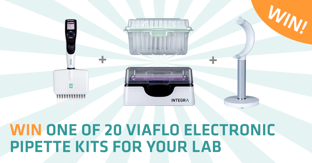 Win 1 of 20 VIAFLO electronic pipette kits | INTEGRA