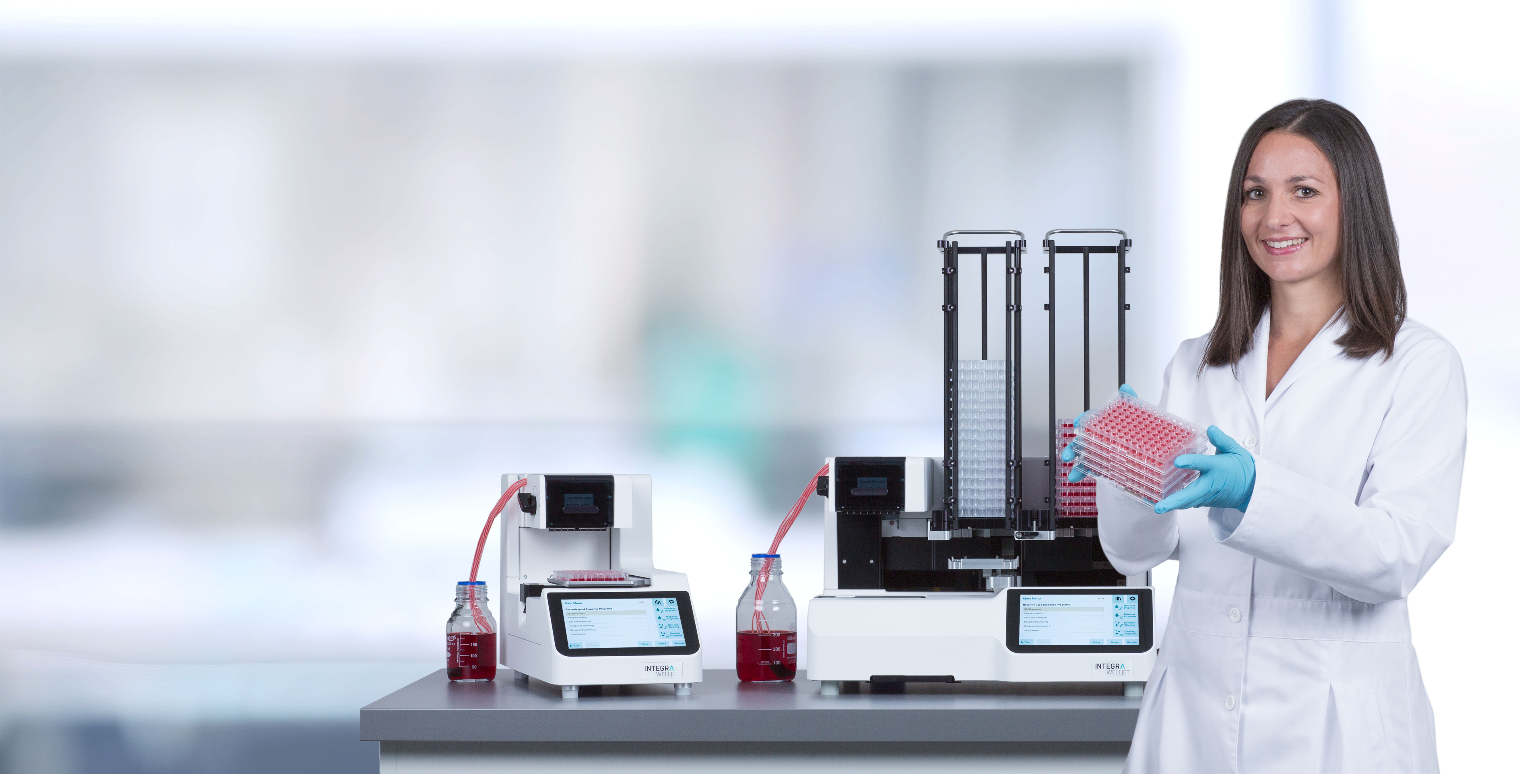 WELLJET | Reagent Dispenser & Dispenser Stacker | INTEGRA