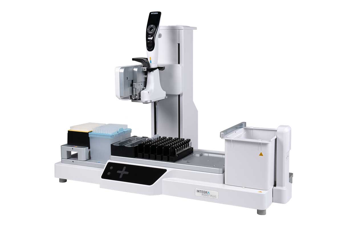 qPCR master mix preparation with the ASSIST PLUS | INTEGRA