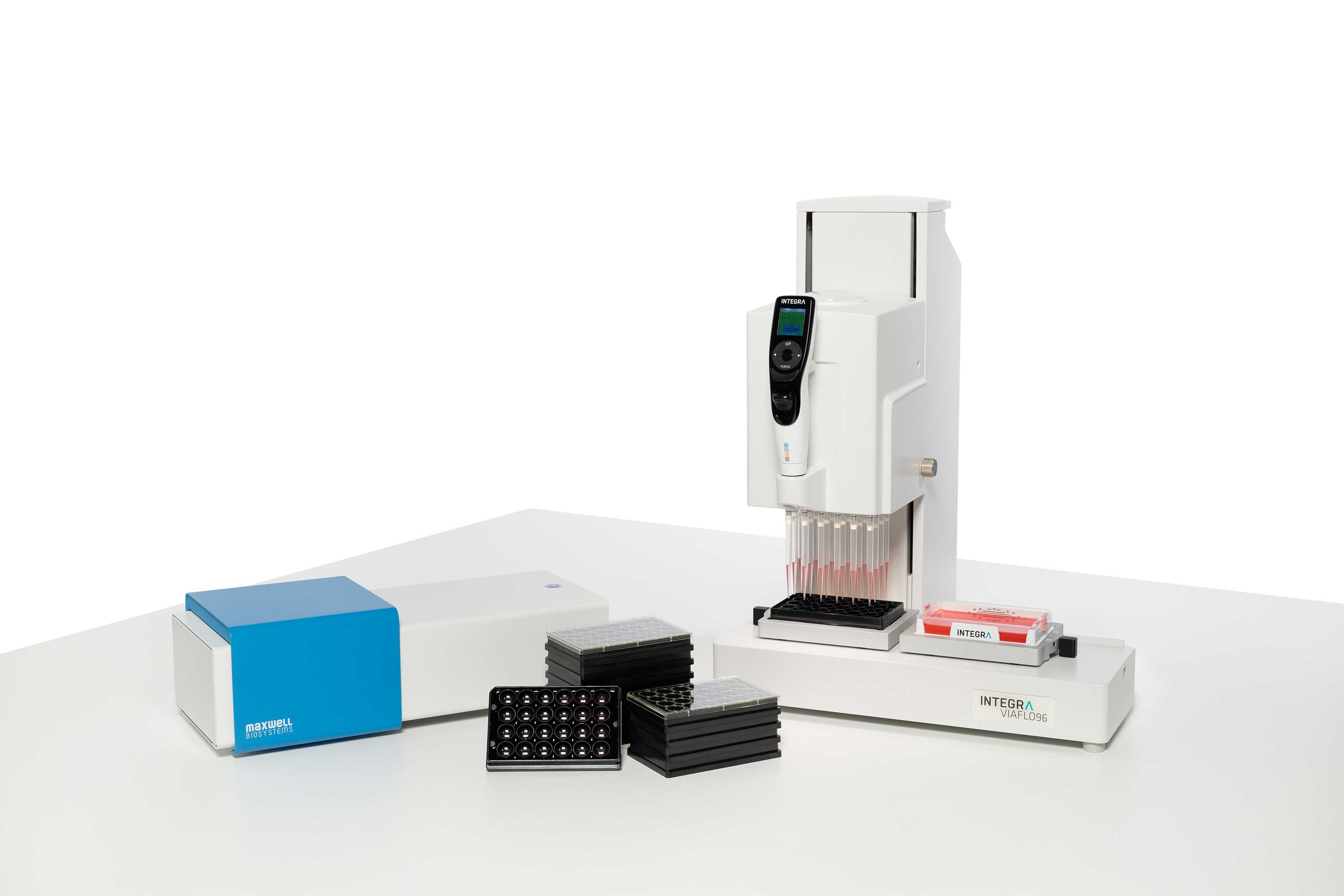 Semi-automated 24-well HD-MEA measurements I INTEGRA