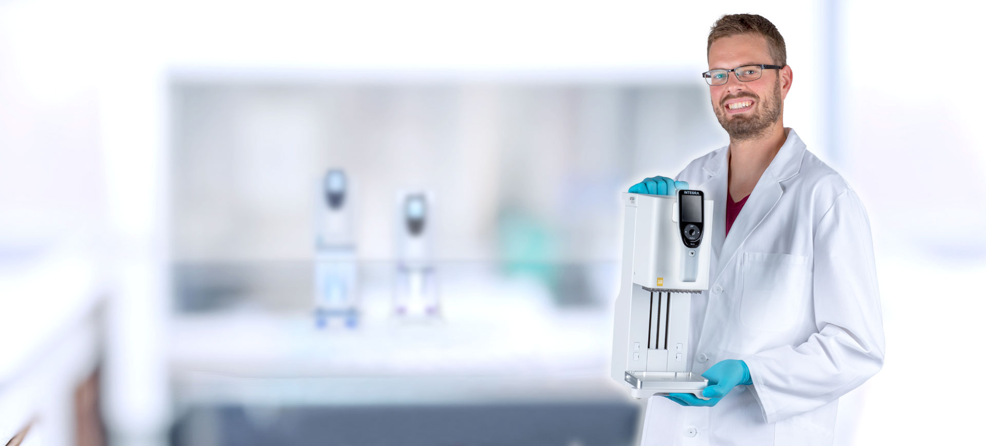 MINI 96 | Portable Electronic 96 Channel Pipette | INTEGRA