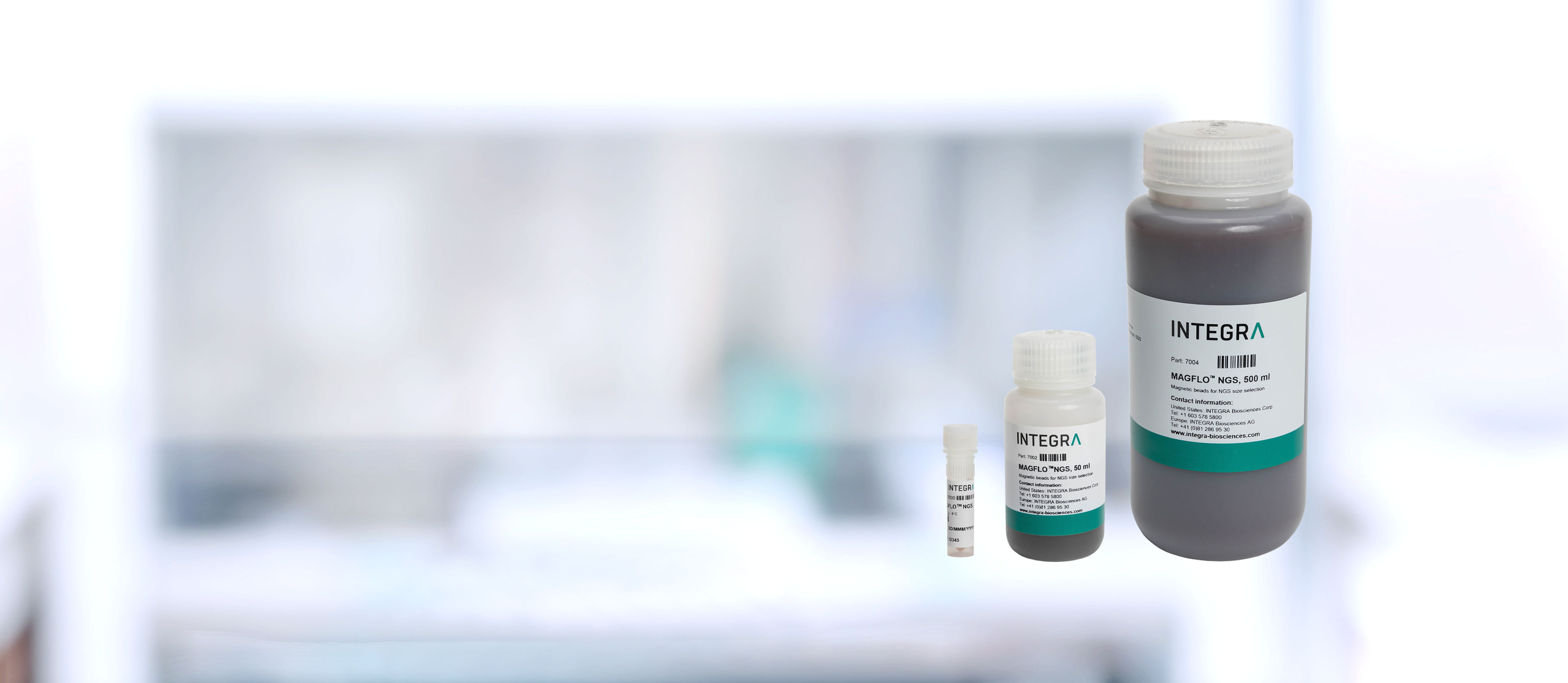 MAGFLO NGS | Magnetic beads for size selection | INTEGRA