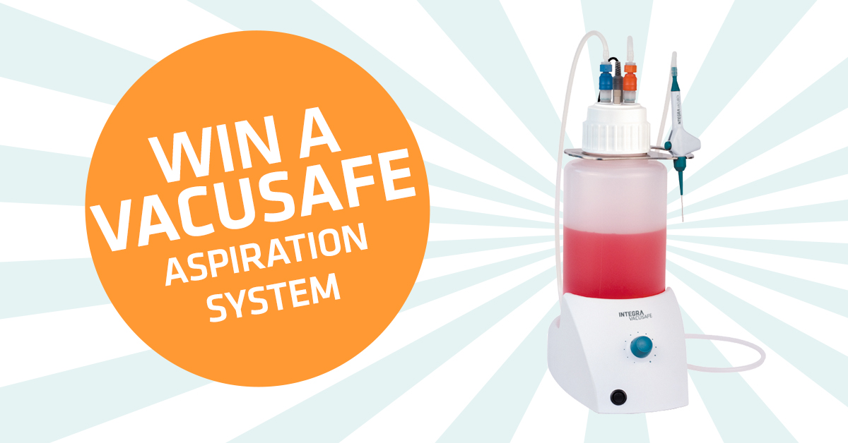 Win 1 of 20 VACUSAFE aspiration systems | INTEGRA