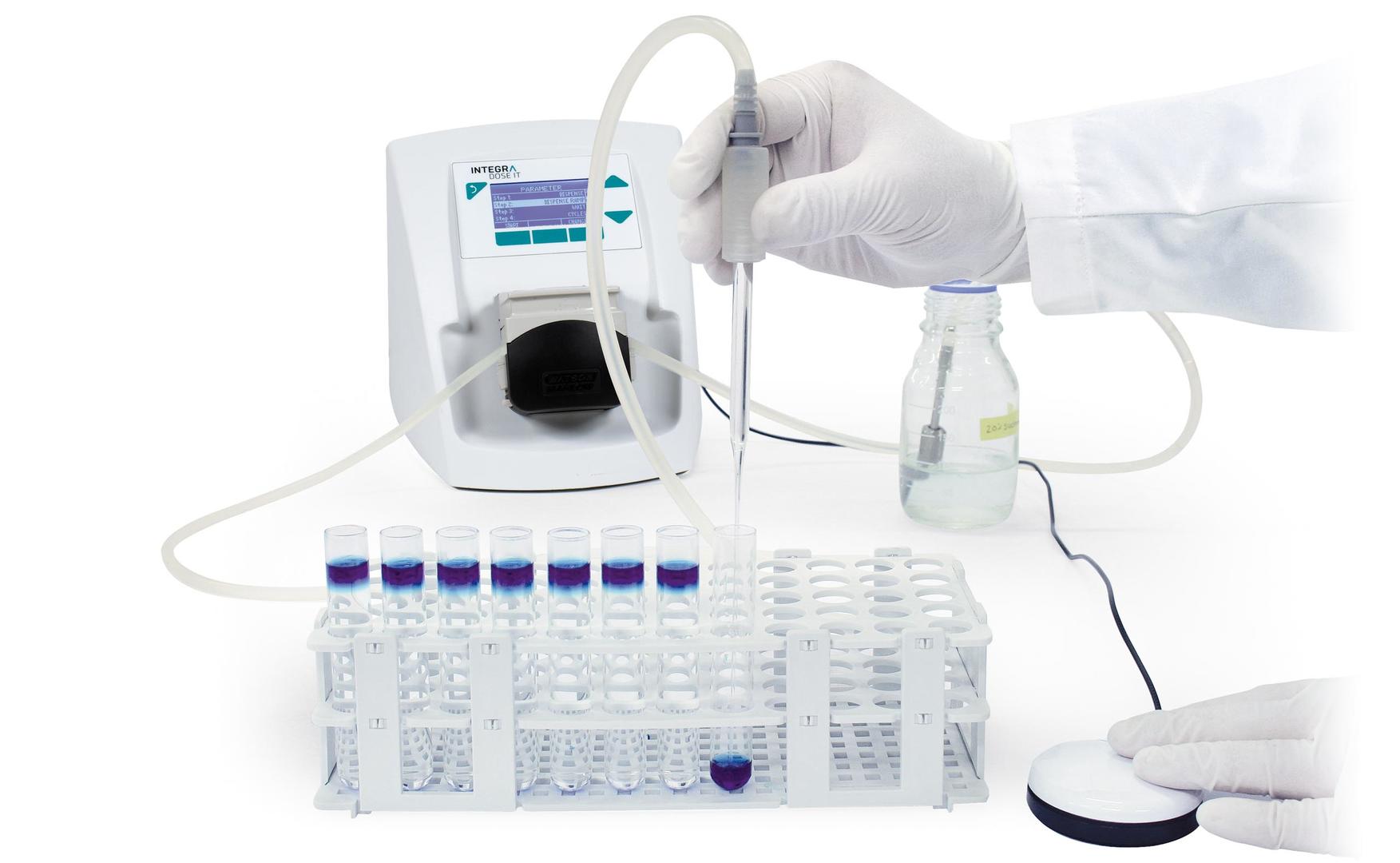 DOSE IT | Laboratory Peristaltic Pump | INTEGRA