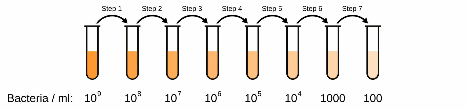 Serial Dilution Diagram Serial Dilution Diagram
