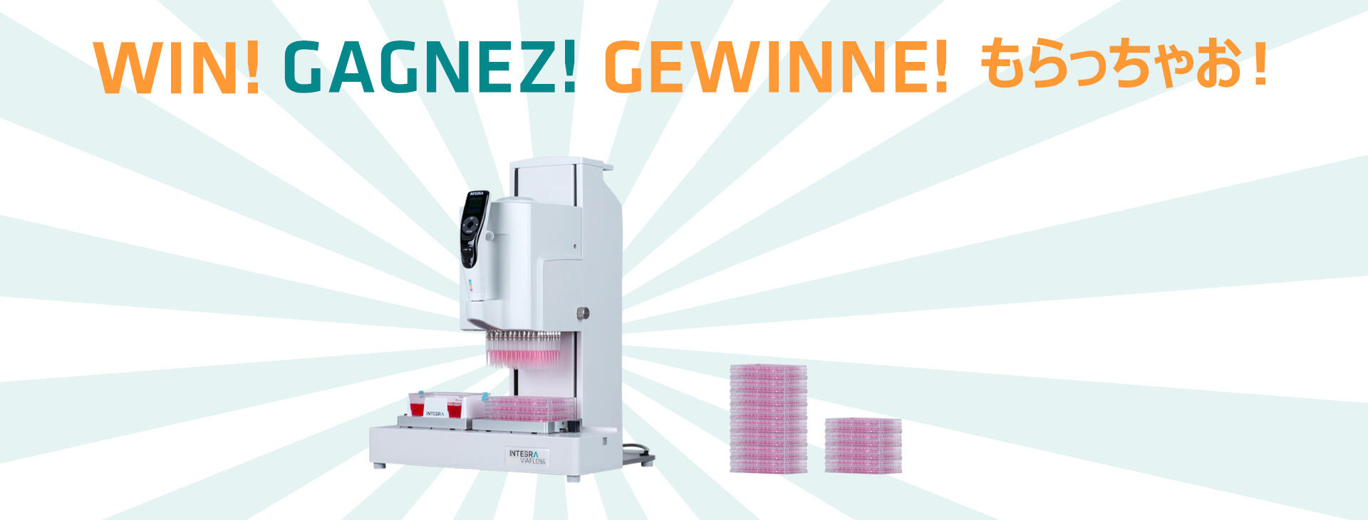 Win a VIAFLO 96 for your lab | INTEGRA