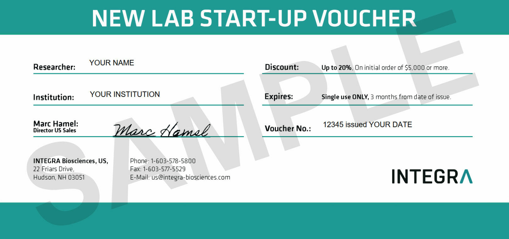 INTEGRA supports laboratory start ups and research projects | INTEGRA