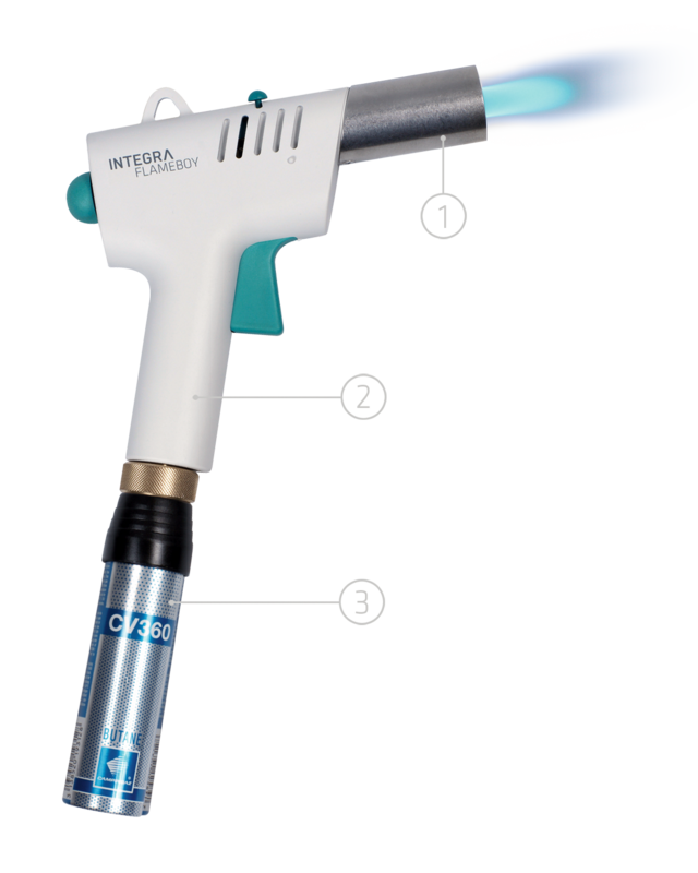 FLAMEBOY | Handheld Bunsen Burner | INTEGRA