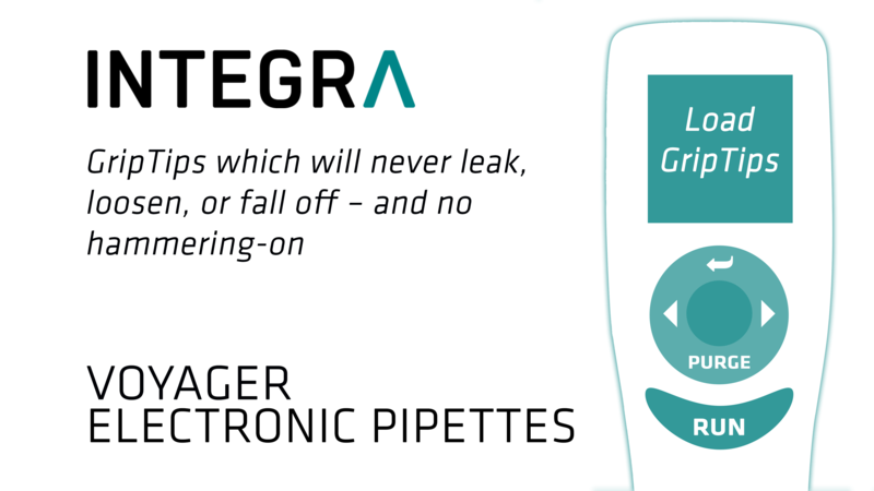 Loading tips on single and multichannel pipettes | INTEGRA