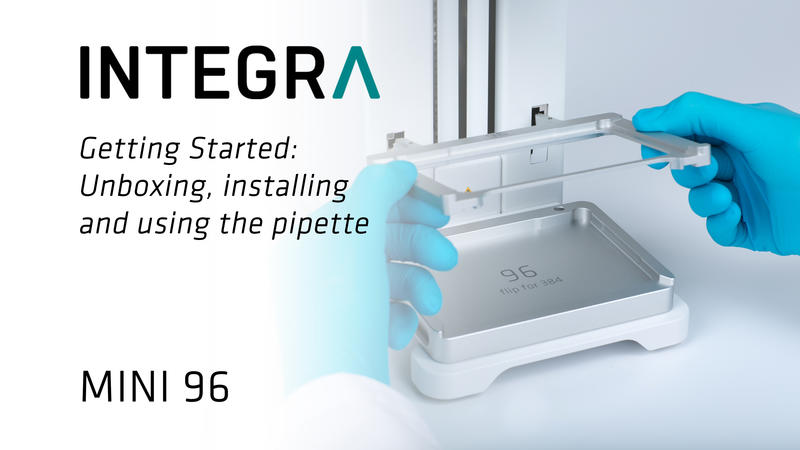 MINI 96 | Portable Electronic 96 Channel Pipette | INTEGRA