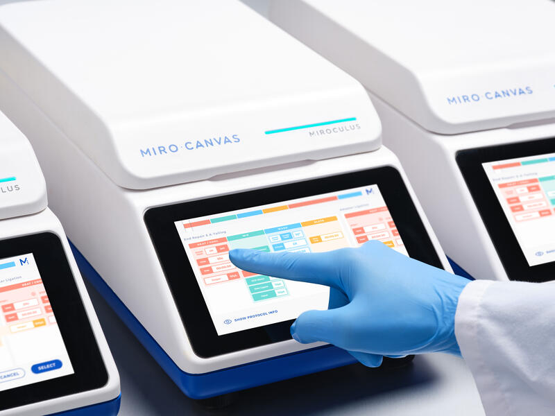 MIRO CANVAS | Fully Automated NGS Sample Prep | INTEGRA