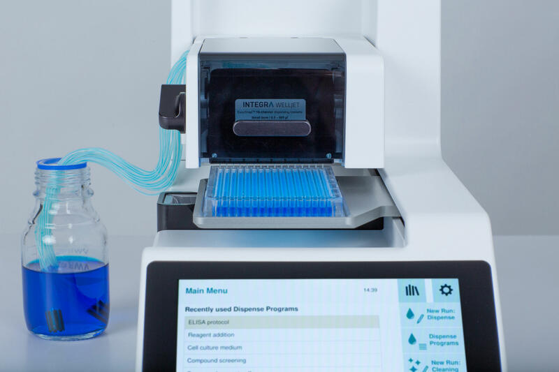 WELLJET | Reagent Dispenser & Dispenser Stacker | INTEGRA