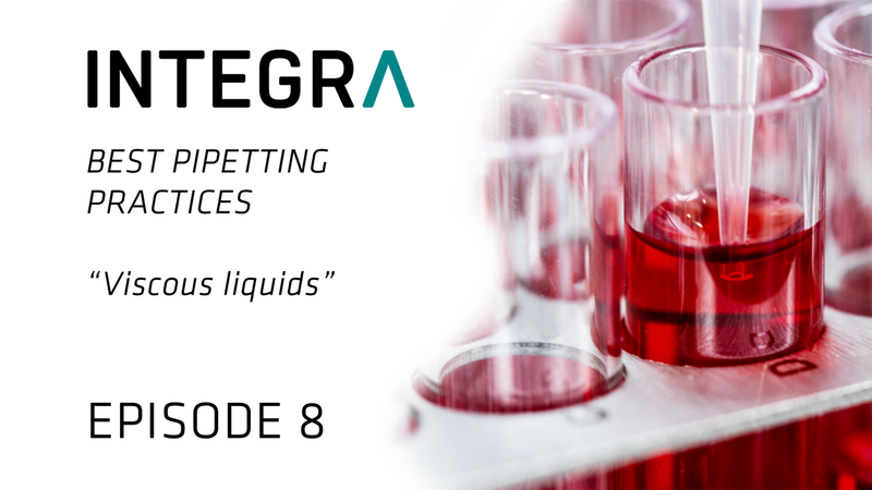 How to use a pipette: Viscous liquids | INTEGRA