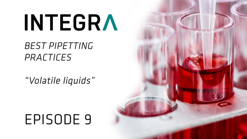 How to use a pipette: Volatile liquids | INTEGRA