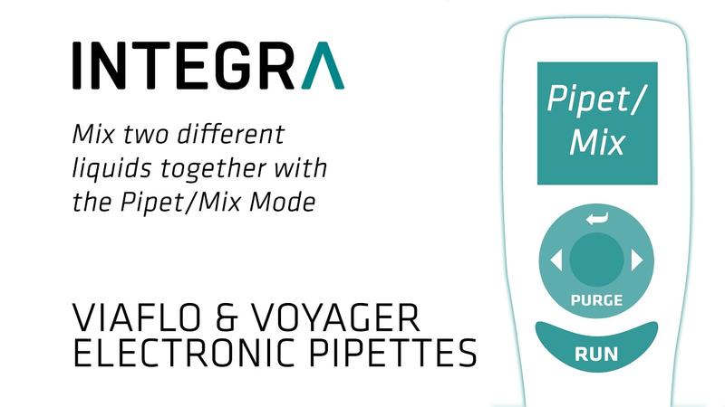 VIAFLO | Lightweight electronic pipettes | INTEGRA