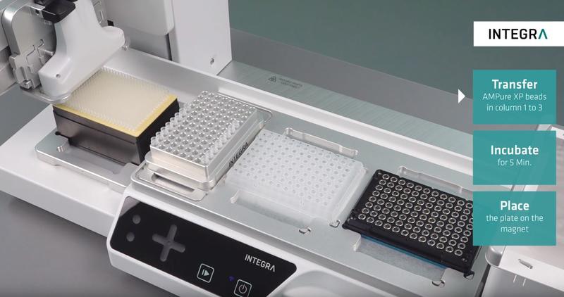 AMPure XP beads protocol for PCR purification | INTEGRA