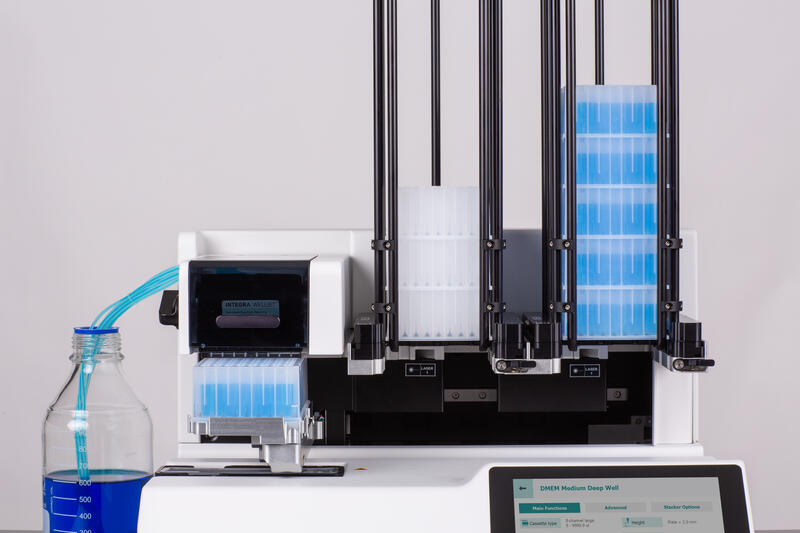 WELLJET | Reagent Dispenser & Dispenser Stacker | INTEGRA